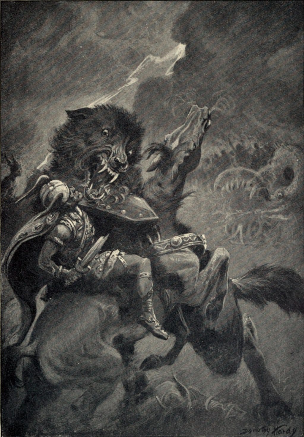 FENRIR » El lobo de la criaturas de la Mitología Nórdica