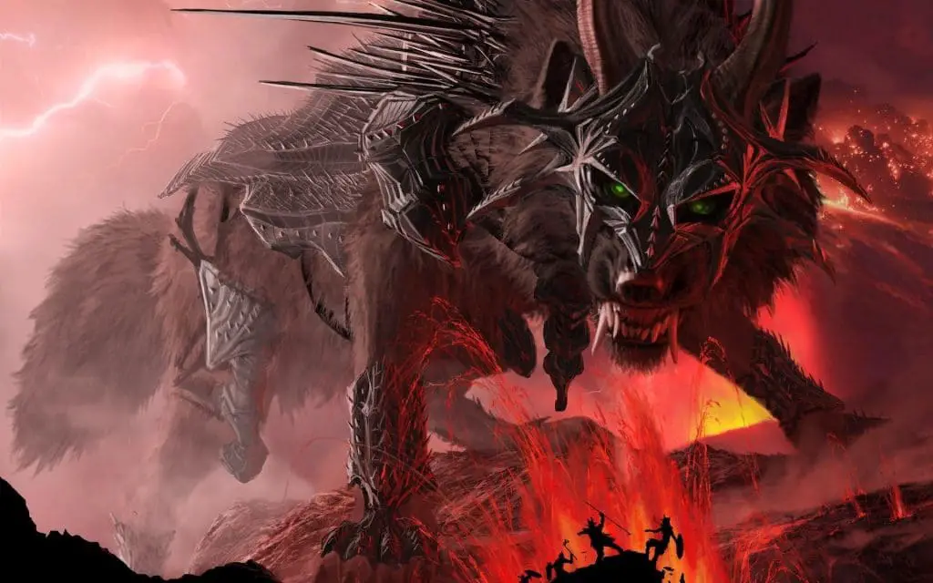 FENRIR » El lobo de la criaturas de la Mitología Nórdica