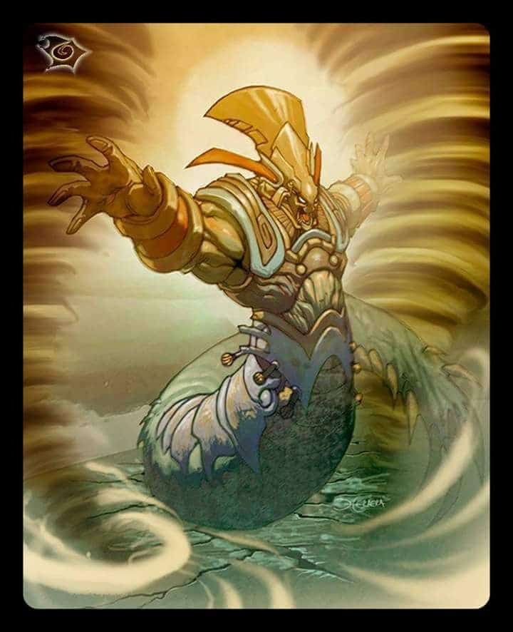 HURACÁN » Dios del fuego y las tormentas de los Mayas