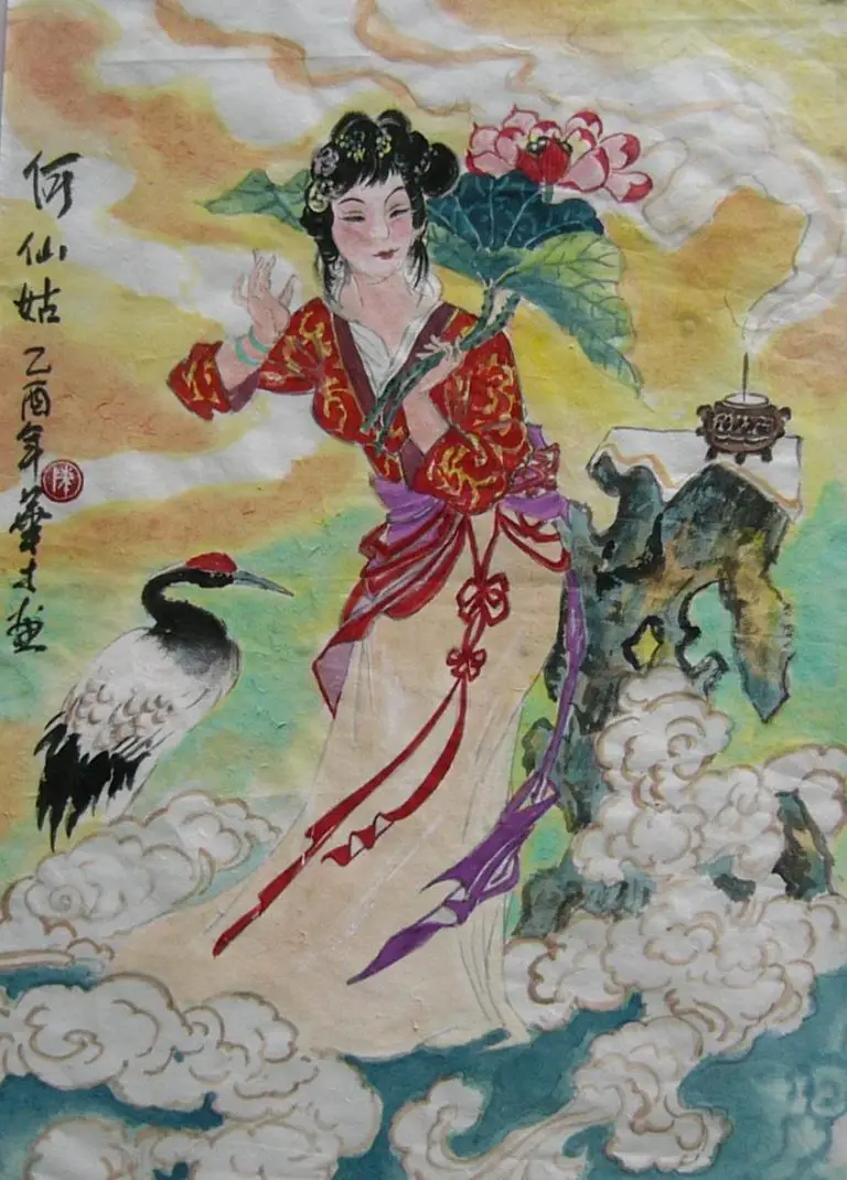 HO HSIANG-KU » La única mujer de los ocho dioses de la mitología China